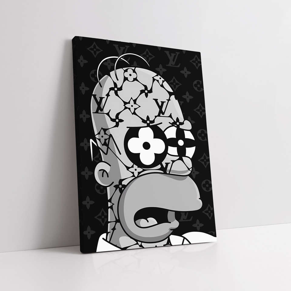 Achetez le tableau décoratif Simpson Luxe sur MonTableau