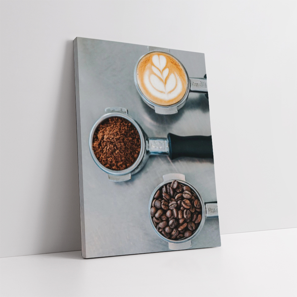 Achetez le tableau décoratif Café Expressions sur MonTableau