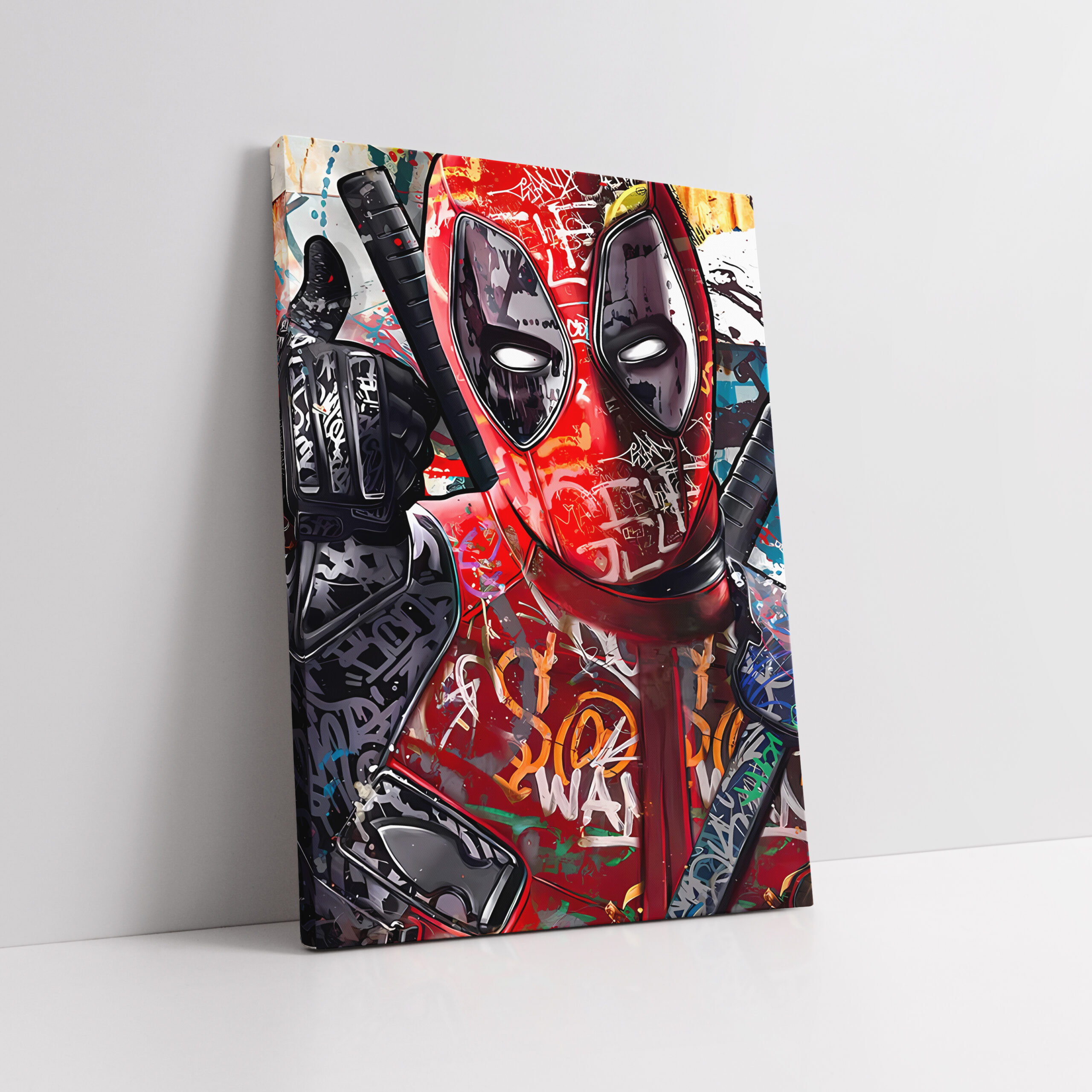 Achetez le tableau décoratif Deadpool Énigmatique sur MonTableau