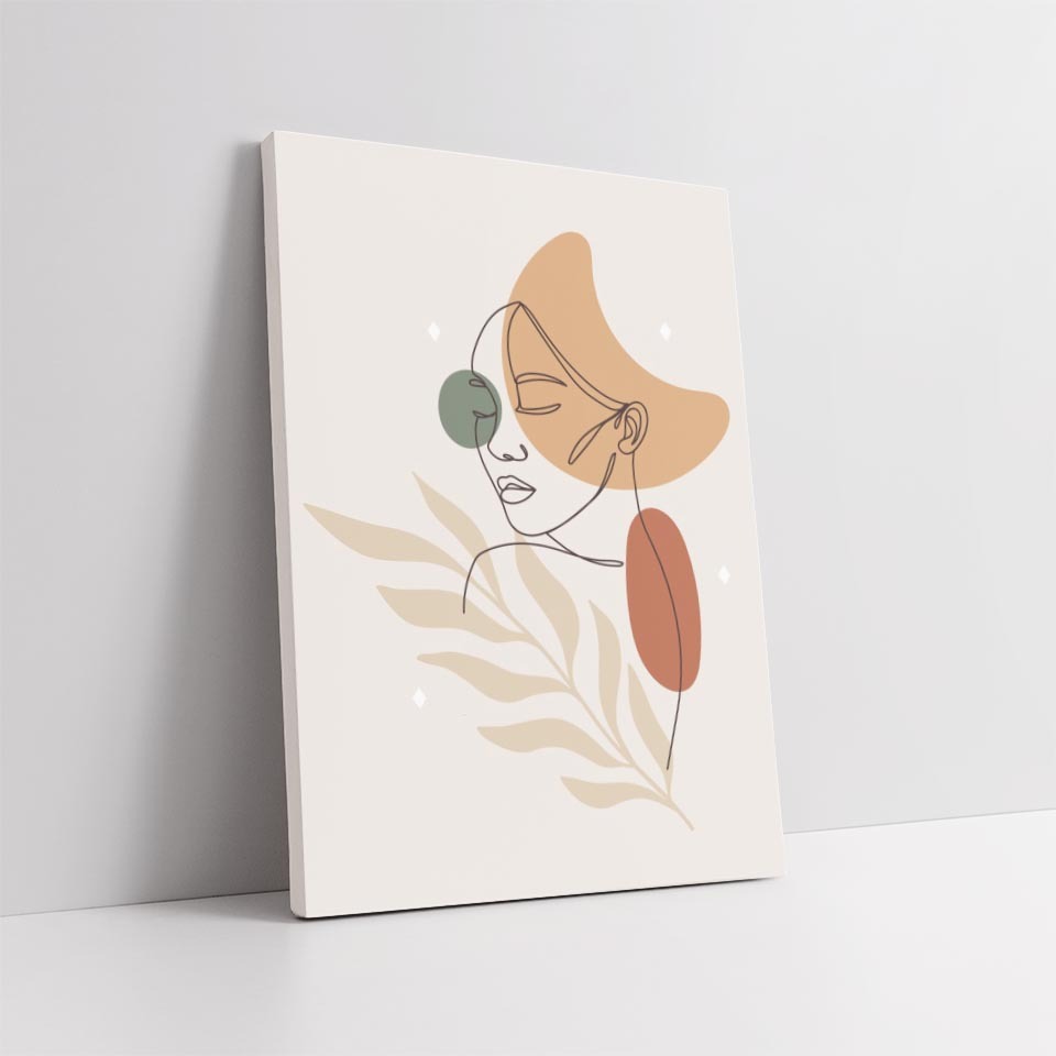 Achetez le tableau décoratif Épure Féminine sur MonTableau