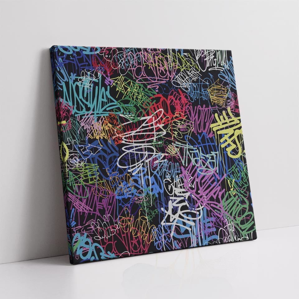 Achetez le tableau décoratif Graffiti Urbain sur MonTableau