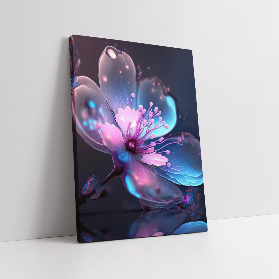 Achetez le tableau décoratif Harmonie Violet sur MonTableau