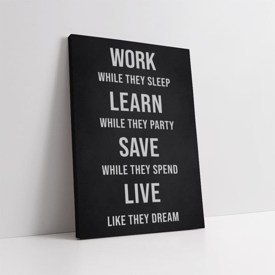 Achetez le tableau décoratif Inspiration Quotidienne sur MonTableau