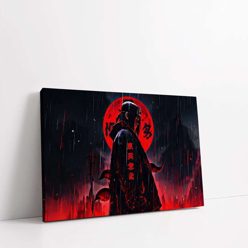 Achetez le tableau décoratif Itachi Ténébreux sur MonTableau