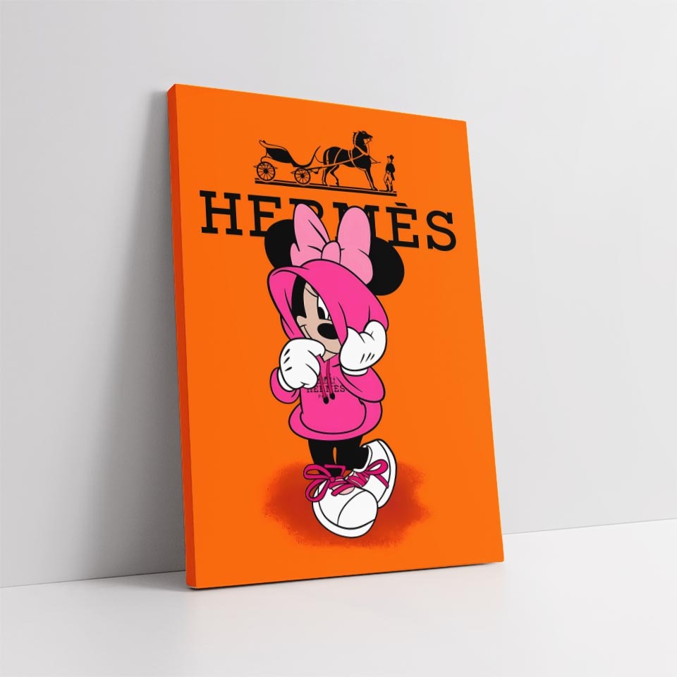 Achetez le tableau décoratif Street Minnie sur MonTableau