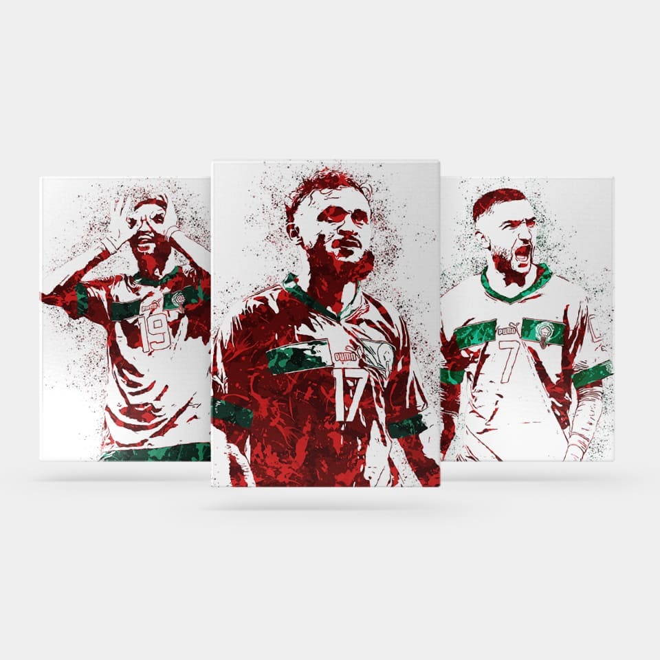 Achetez le tableau décoratif Triomphe Tricolore sur MonTableau